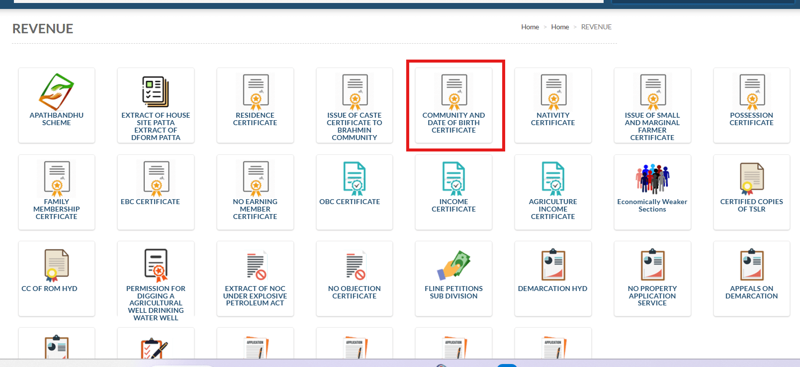 How To Apply Telangana Caste Certificate - Meeseva Citizen Portal