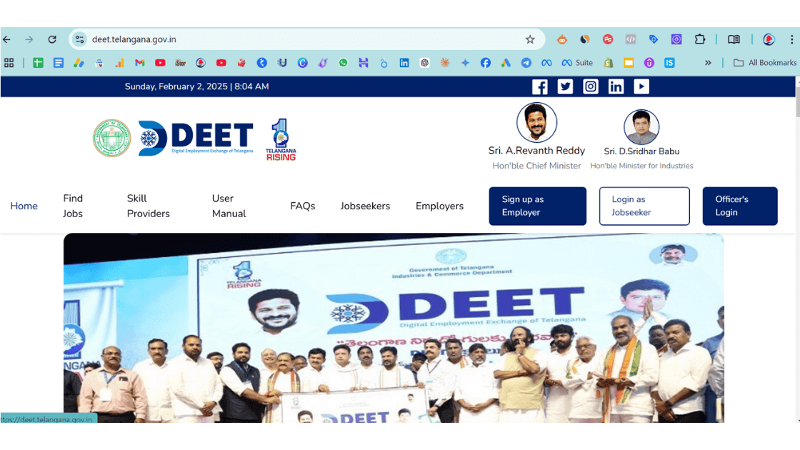 How To Register For DEET In Telangana 2025